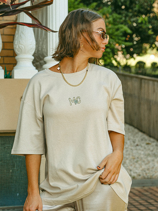 Pool Party Tee Tan – Loca House